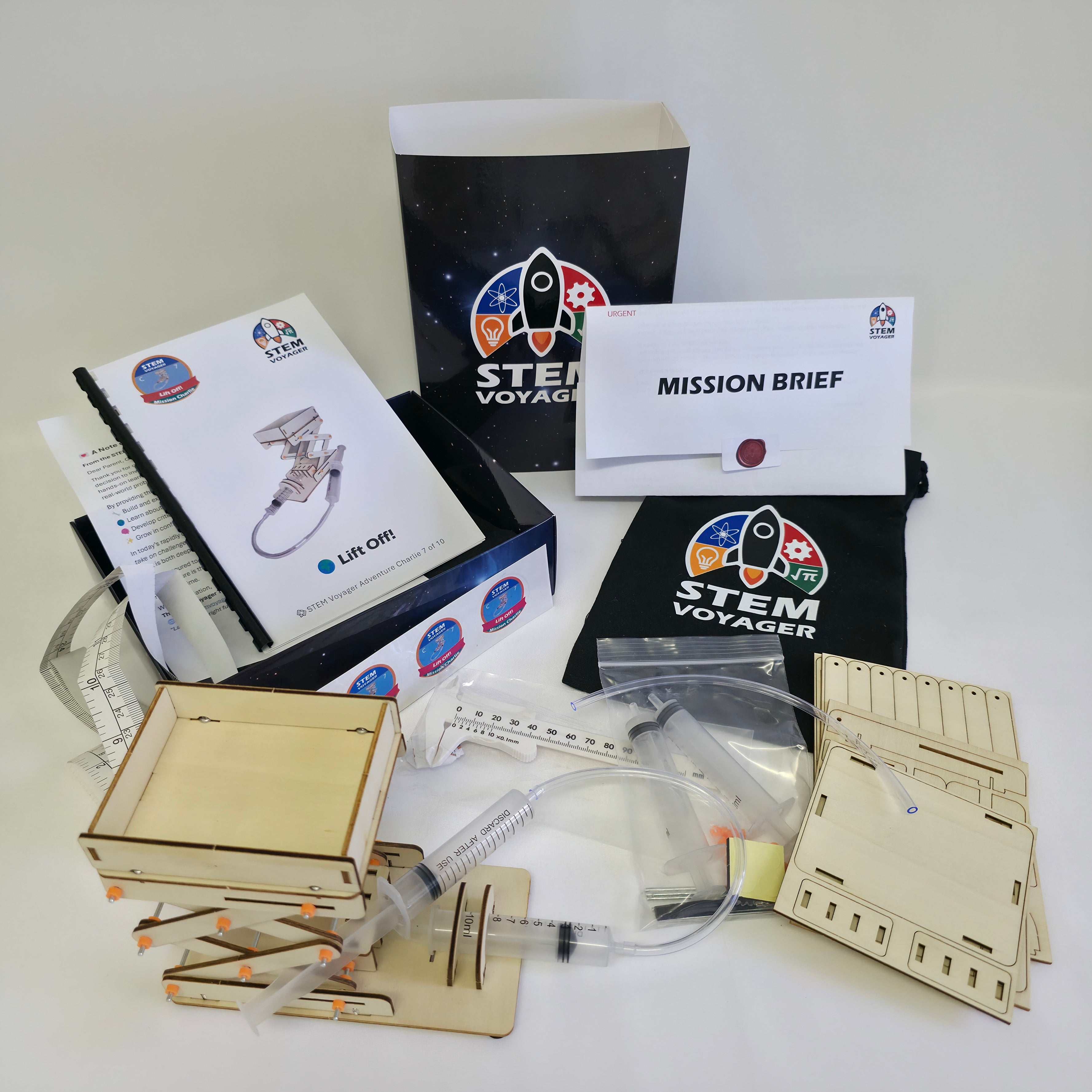 Hydraulic Elevator Year 3 STEM Kit 7 – StemVoyager